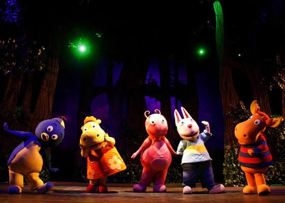 Backyardigans no palco do Vila do Mar - Tribuna do Norte