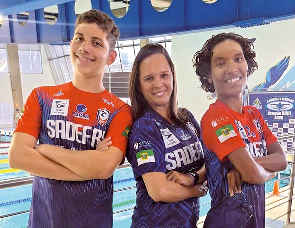 Dupla da Sadef/RN conquista sete medalhas no Brasileiro - Tribuna do Norte