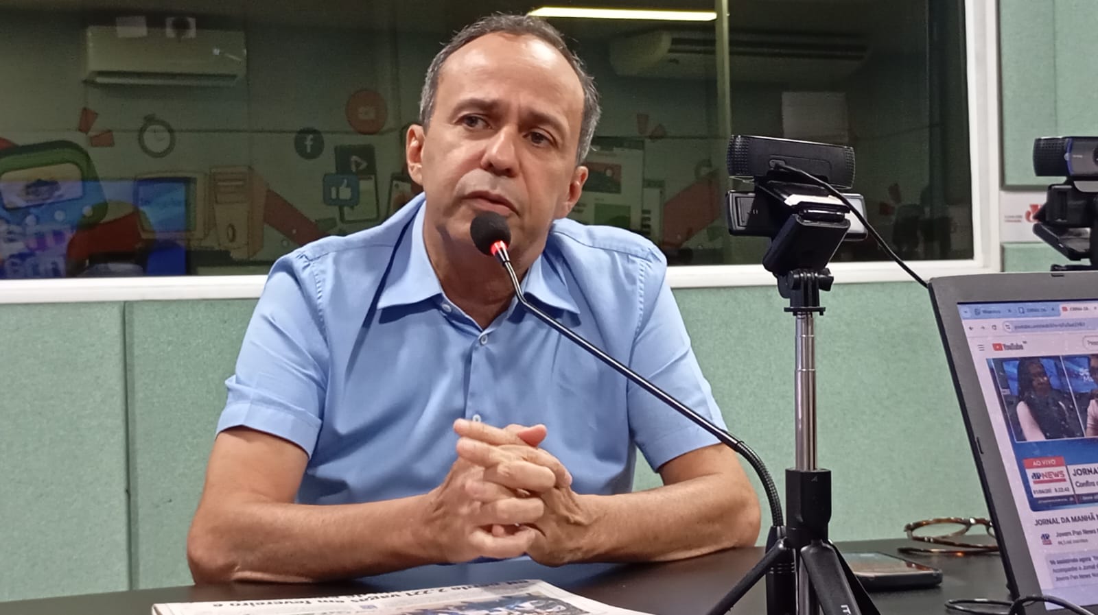 Ex-vice-governador Fábio Dantas prevê segundo turno entre Álvaro Dias e ...